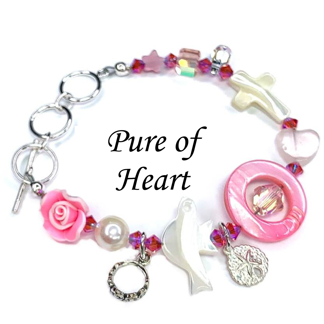 Pure of Heart Bracelet - Purity Bracelet – Gracelets